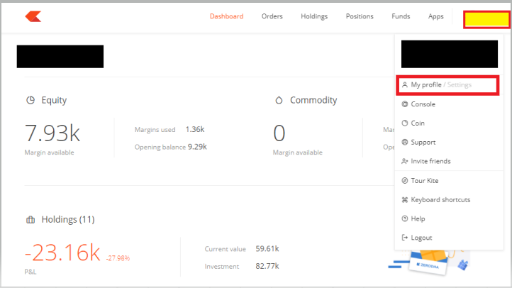 Zerodha Login