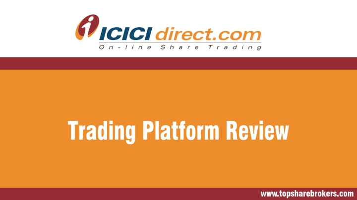 ICICI direct Trading Platforms - idirect Mobile App